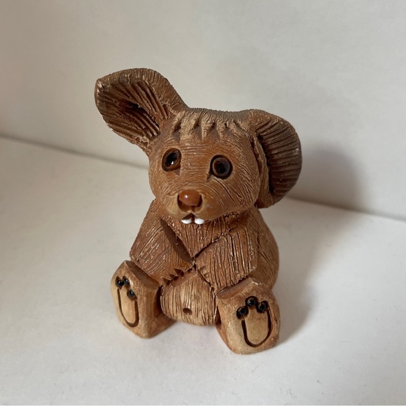 Hand Crafted | Art | Artesania Rinconada 55 Rabbit Retired Carved ...